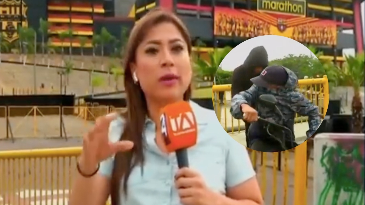 VIDEO: Reportera frustra intento de asalto durante cobertura en vivo ...