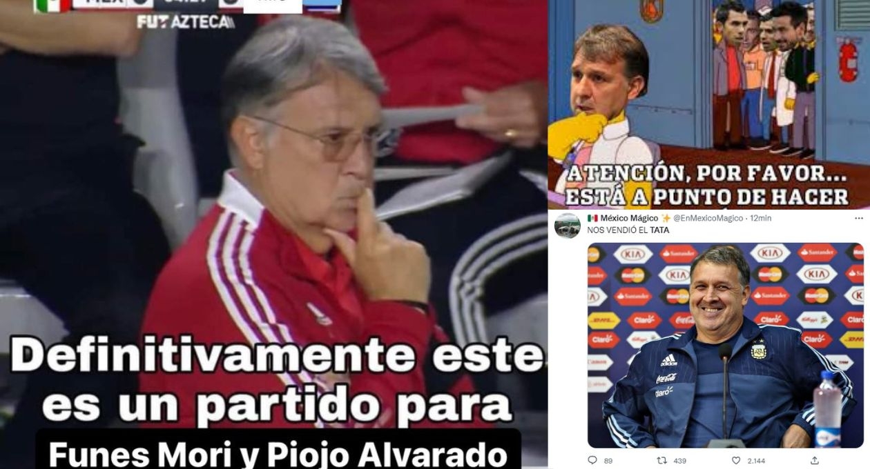 El ‘Tata’ Martino y México se llevan ola de memes tras la derrota ante ...