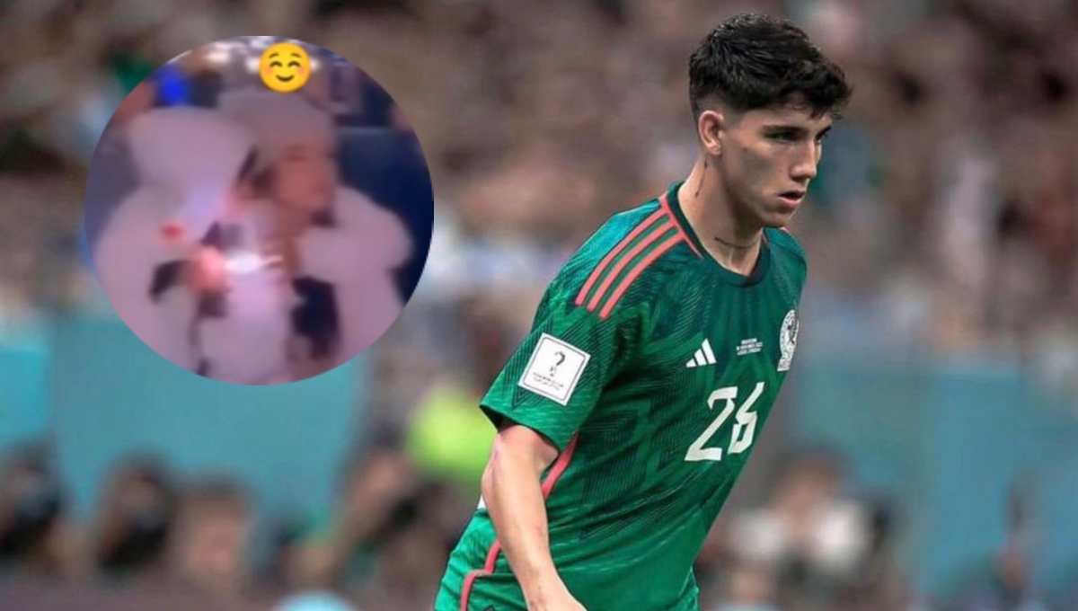 Kevin Álvarez fue visto en el concierto de Bad Bunny con su enamorada ...