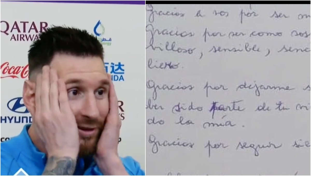 “Un orgullo”: Maestra de Messi en primaria le manda emotiva carta que se viraliza | Soy Referee