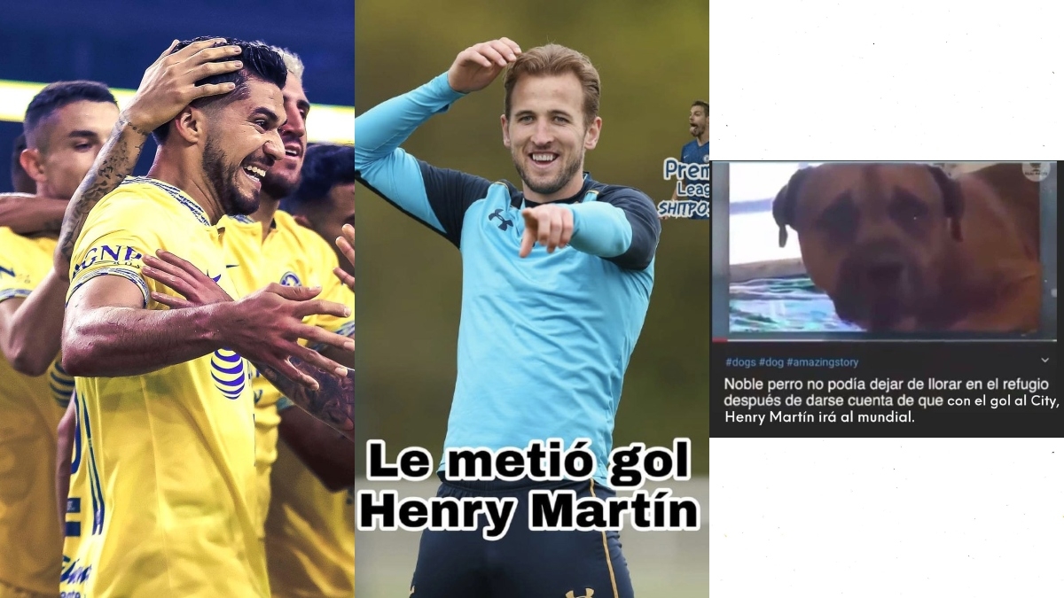 Henry Martín provoca infinidad de memes tras su gol al Manchester City ...