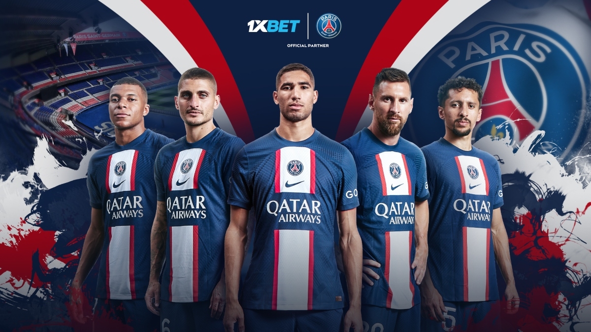 1xBet es nuevo socio regional del PSG | Soy Referee