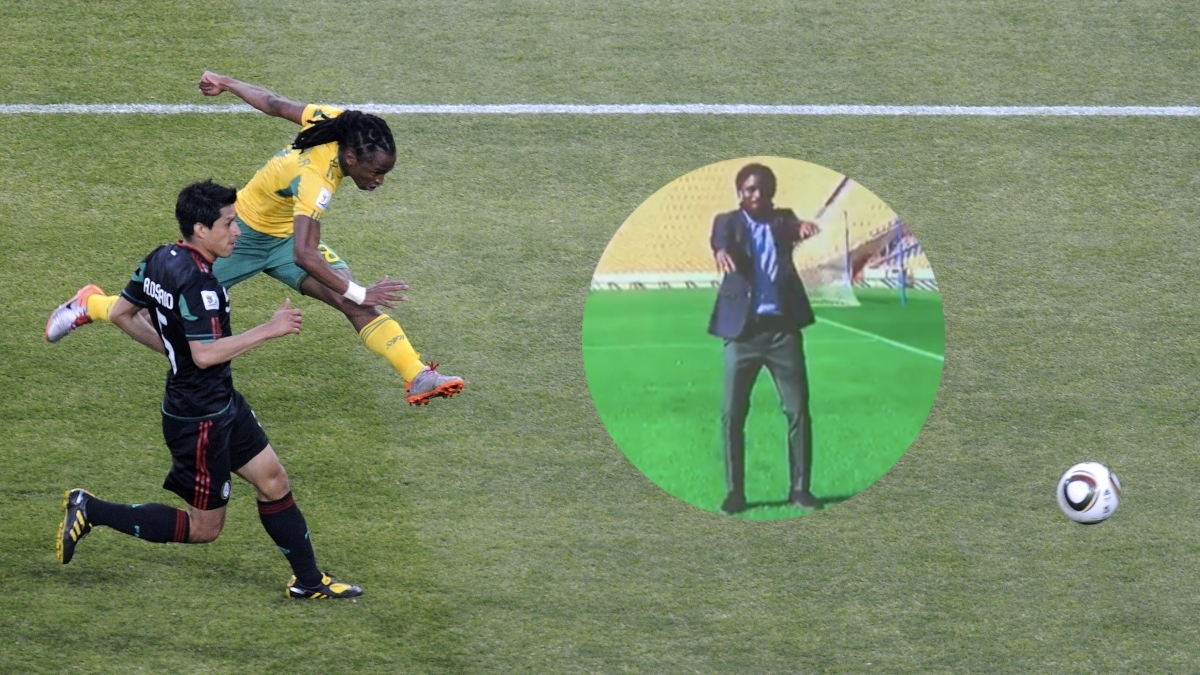 VIDEO: Tshabalala, el sudafricano que le marcó a México, replica su ...