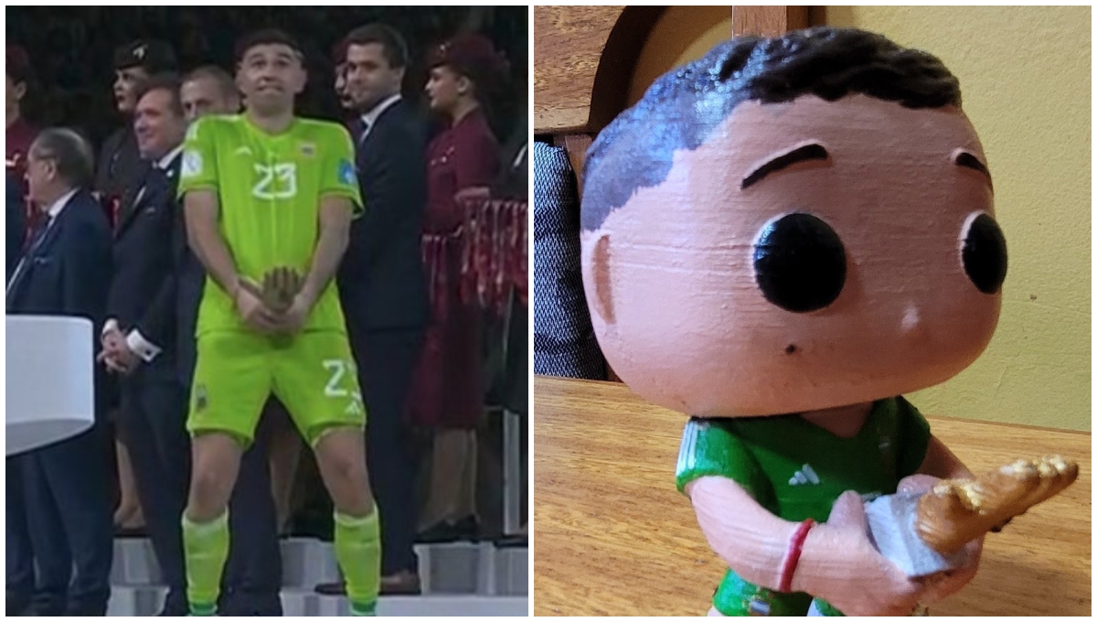 FOTO: ‘Funko’ del ‘Dibu’ Martínez con gesto obsceno se vuelve viral ...