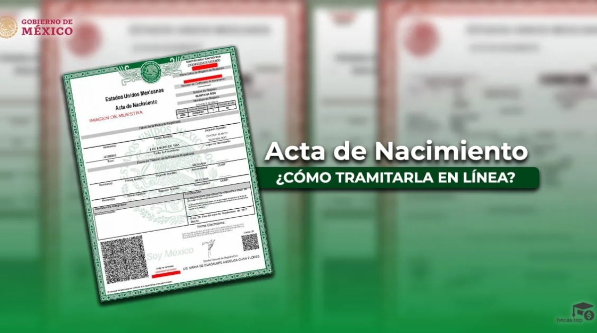 ¿Cómo tramitar e imprimir tu acta de nacimiento desde casa? | Soy Referee