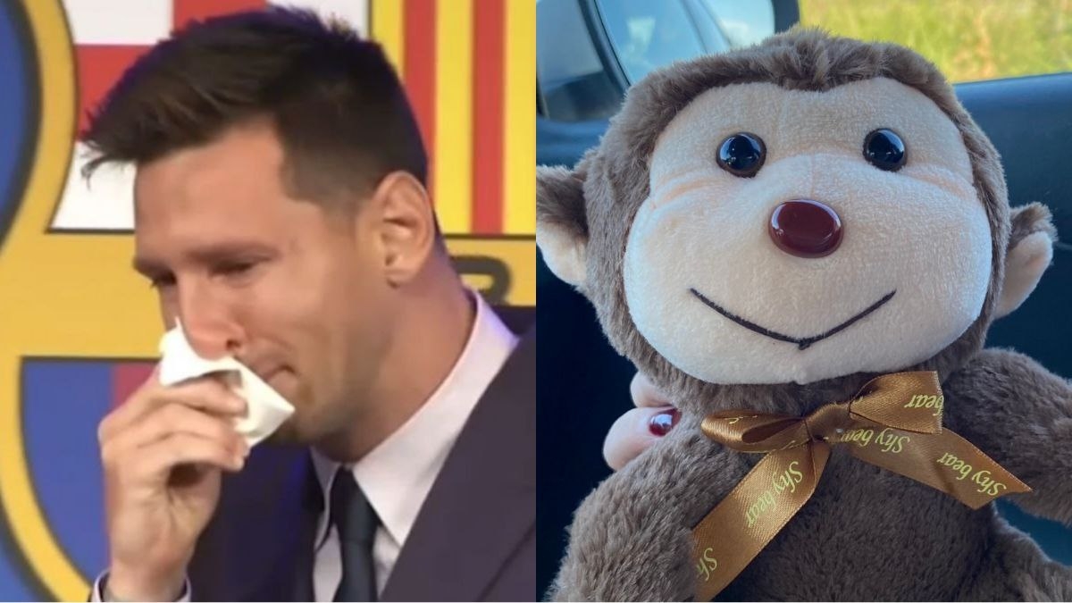 Mujer presume peluche con la voz de su papá fallecido; "juega Pumas vs ...