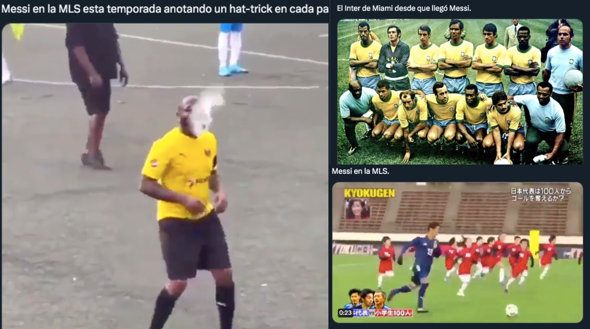 Lionel Messi protagoniza los memes tras su doblete con Inter Miami en ...