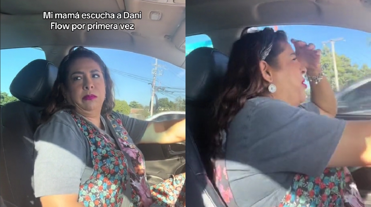 Madre se sorprende por escuchar a Dani Flow y se hace viral (VIDEO ...