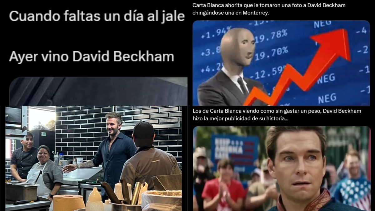 Los mejores memes de David Beckham tras ser captado en Monterrey | Soy ...