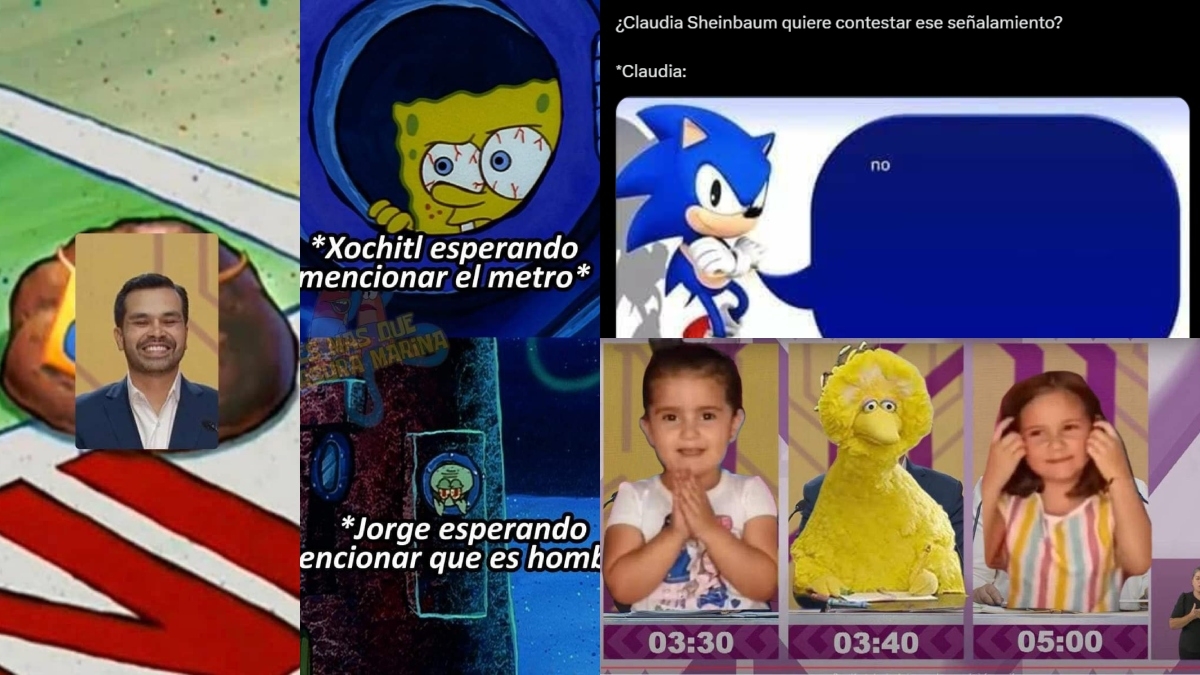 Los mejores memes que dejó el Debate Presidencial 2024 entre Sheinbaum ...
