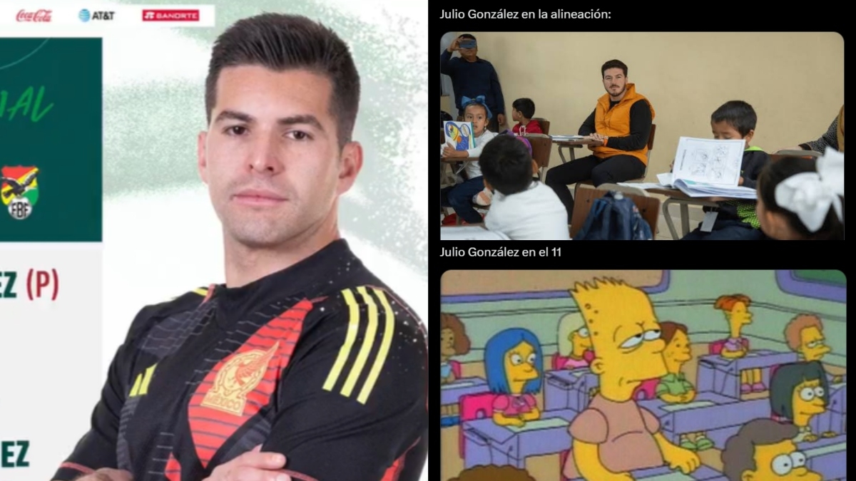Julio González es víctima de los memes por ser titular con México Sub ...