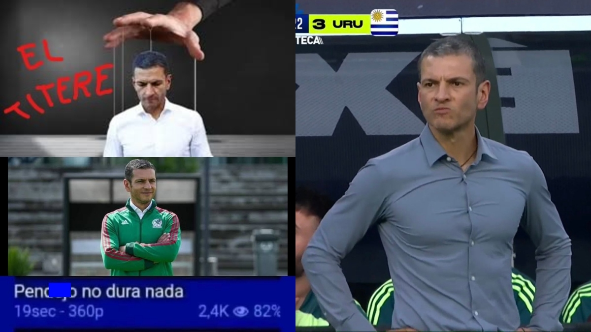 Jaime Lozano es víctima de memes y críticas por goleada de Uruguay a ...