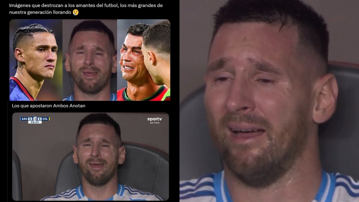 Copa América 2024: Messi llora tras salir lesionado y los memes ...